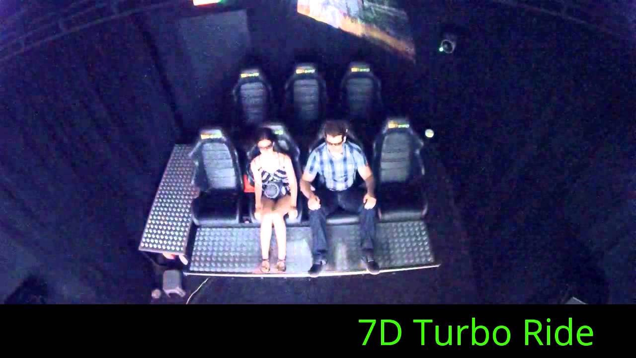7D Turbo Ride at Poughkeepsie Galleria 581 - YouTube