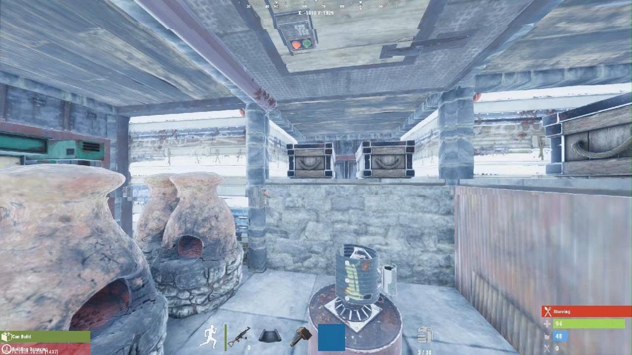 Rust - Concentration Camp - Rust Base Design Walkthrough - 1-9 Man Base ...