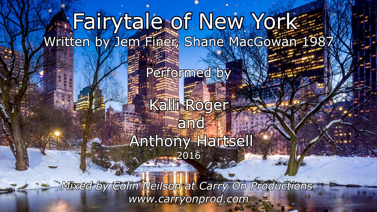 Fairytale of New York- Kalli Roger-Anthony Hartsell - YouTube