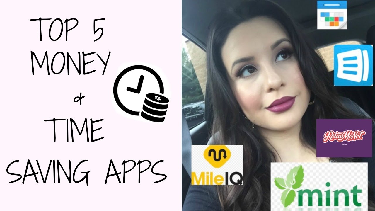 TOP 5 MONEY & TIME SAVING APPS - YouTube
