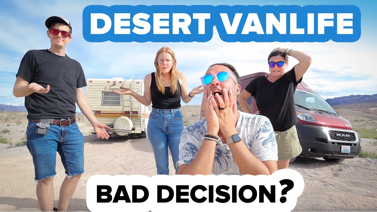 Surviving Off Grid in the Desert with The Endless Adventure. RV Van ...