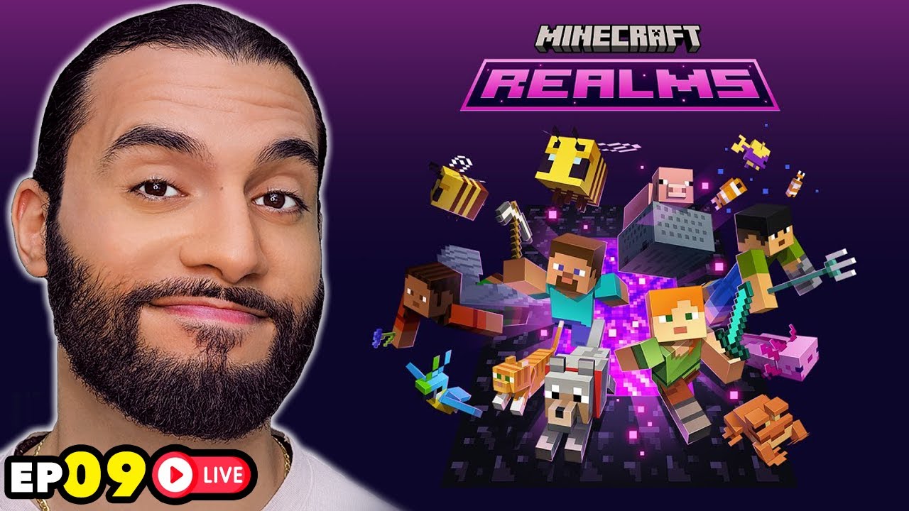 Let's Play Minecraft Realms with Viewers ┃ Ep. 9 Funny Gameplay (LIVE) - YouTube