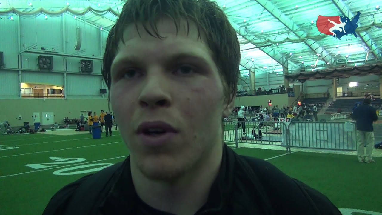 Josef Rau wins 85 kg Greco-Roman University Nationals - YouTube