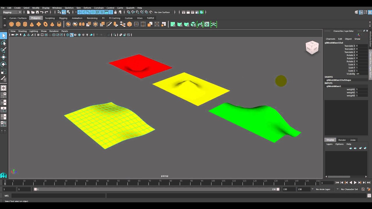 41 Create mesh mixer & mesh mixer attributes Korean - YouTube