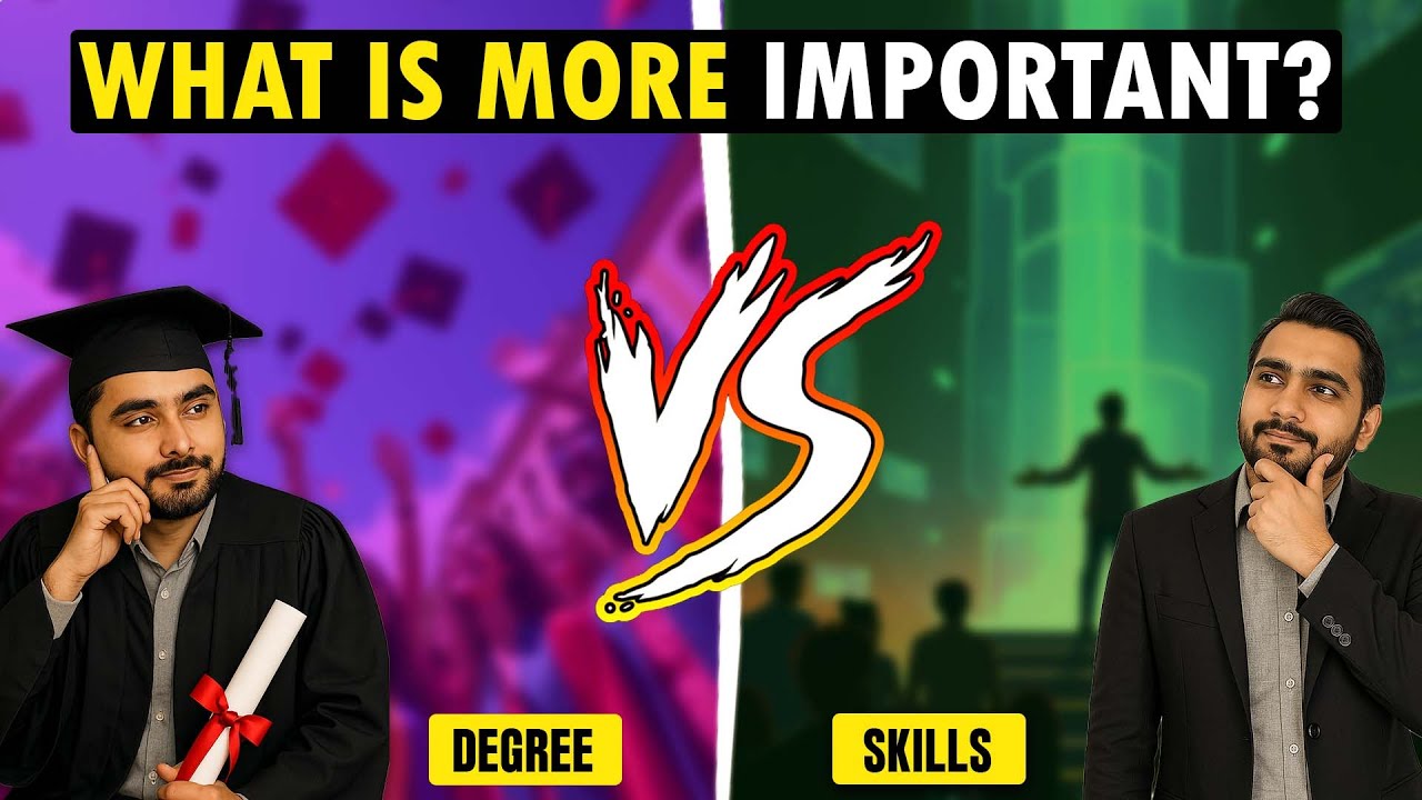 Degree Vs Skill - Which one to choose in 2025? - YouTube