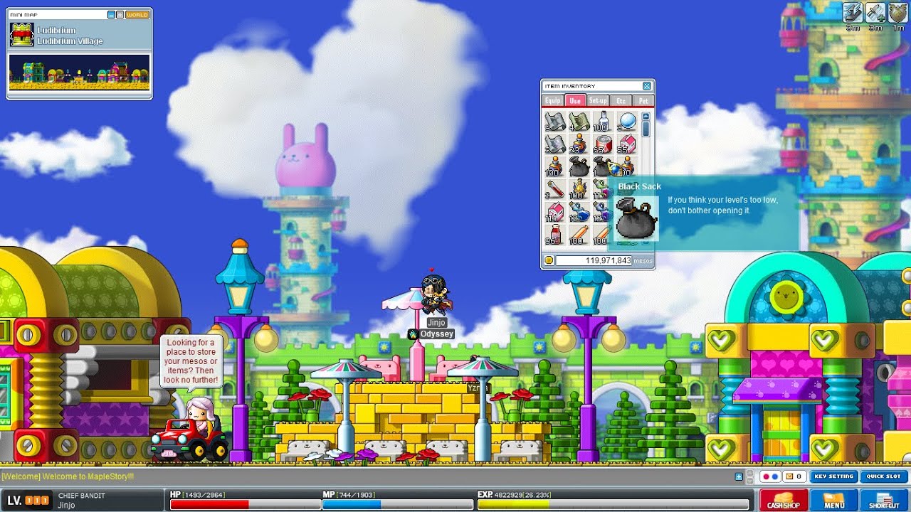 Jinjo plays Rogue-Lite Maplestory (Southperry) - YouTube