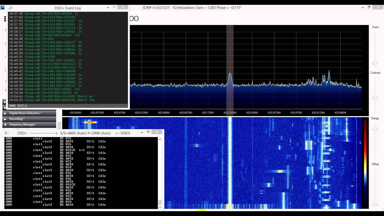 AirSpy DSD+ decode DMR - YouTube