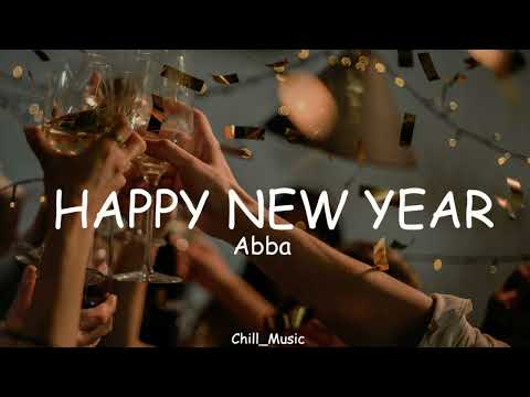 Abba - Happy New Year (Lyrics) (Loop Video)