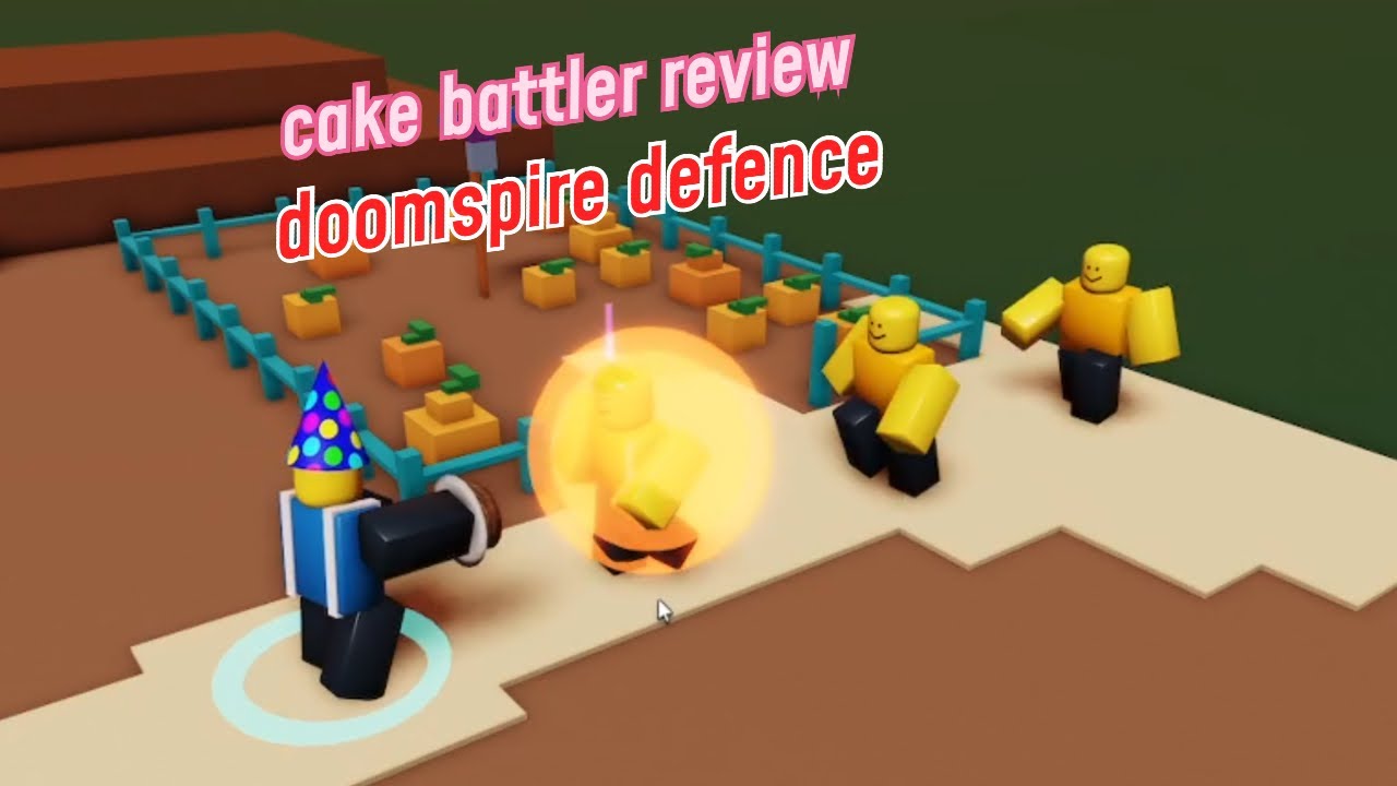 Doomspire Defence - Cake Battler Review! - YouTube