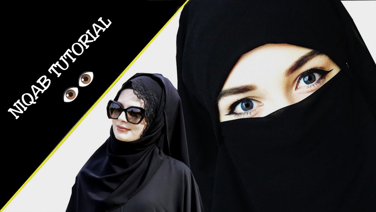 Niqab Tutorial | Layered Hijab with niqab | | Easy Niqab Tutorial ...