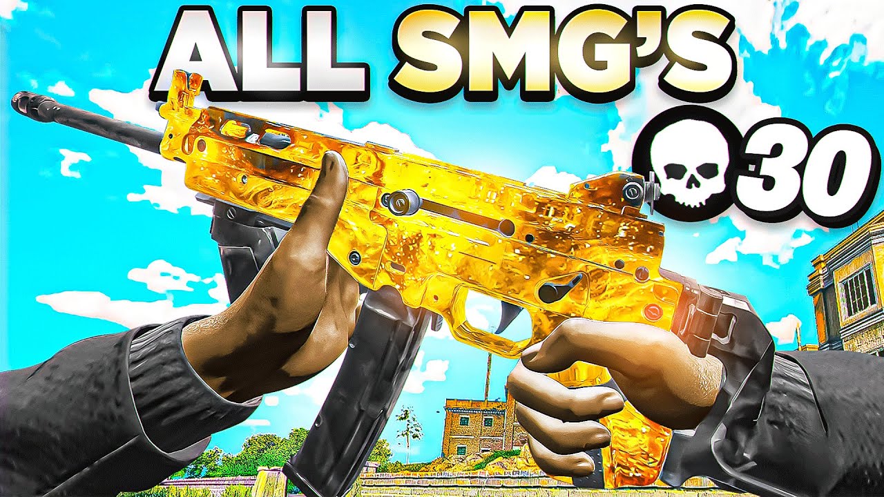30+ Kills w/ Every SMG in BO6 Warzone👑🏝️ - YouTube