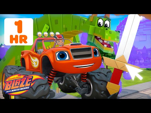 Video Game Blaze Monster Machine! 👾 | Science Games for Kids | Blaze ...