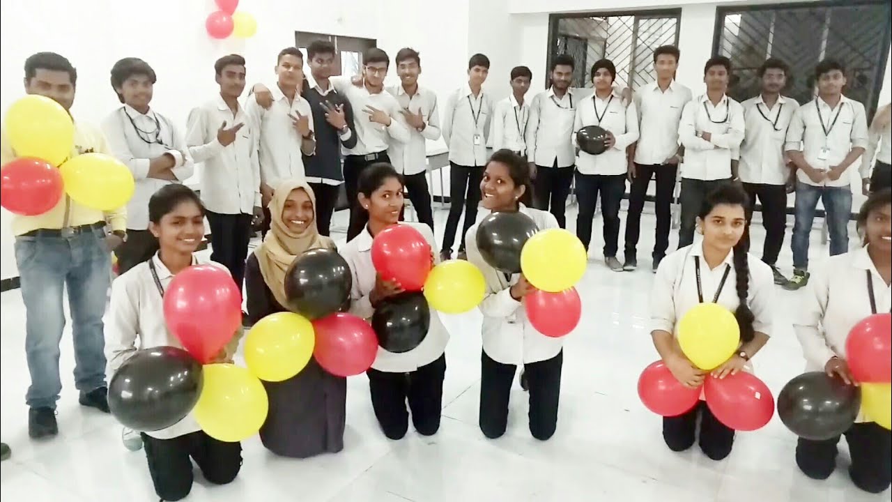 Technical event decoration one day before - YouTube