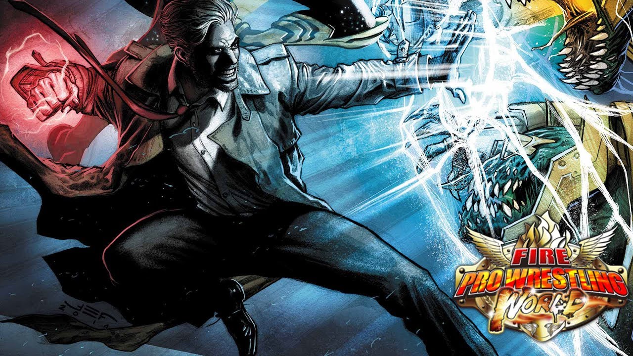John Constantine Debut / Fire Pro Wrestling World - YouTube