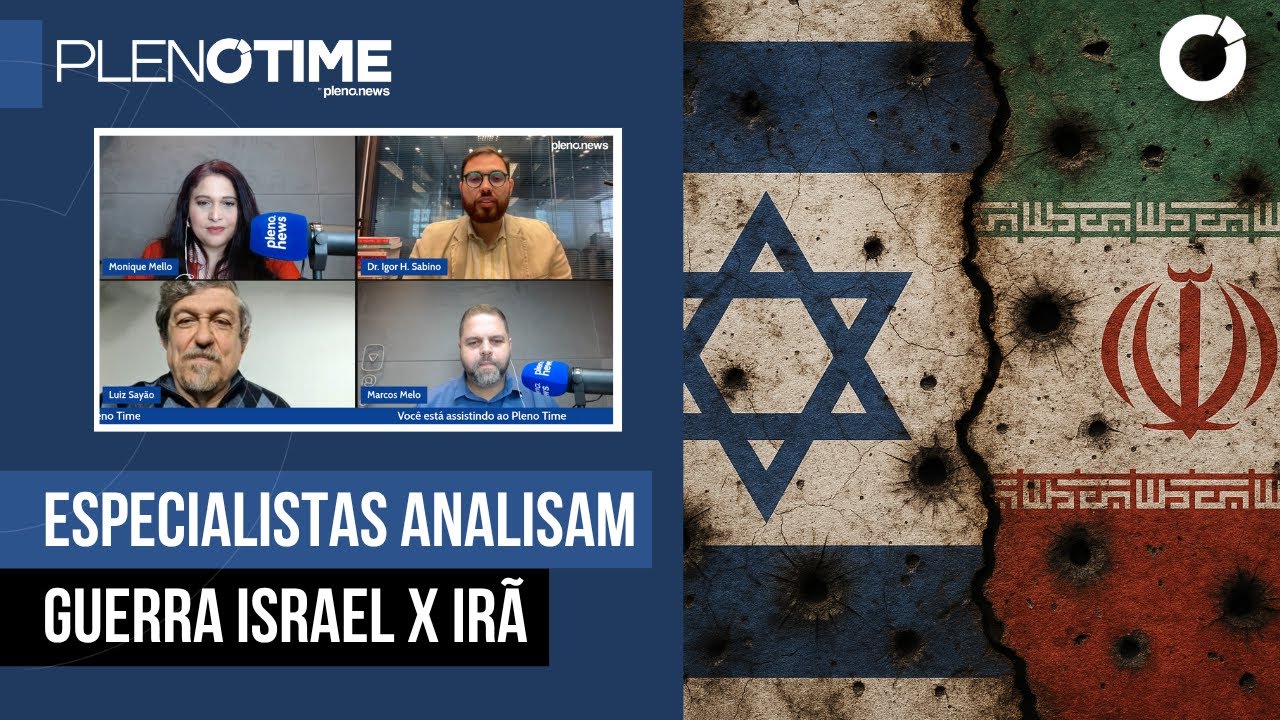 ESPECIALISTAS ANALISAM GUERRA ISRAEL X IRÃ | PLENO.NEWS - YouTube