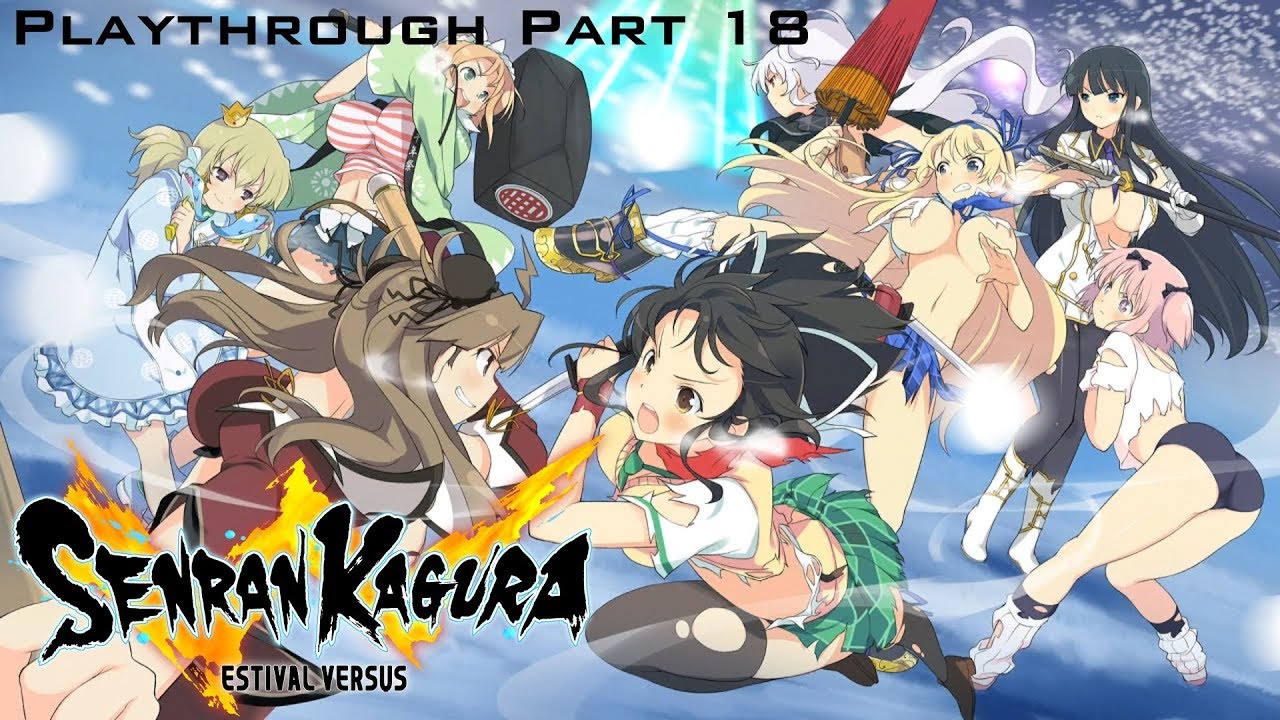 Senran Kagura Estival Versus Ps4 Playthrough Part 18 Youtube