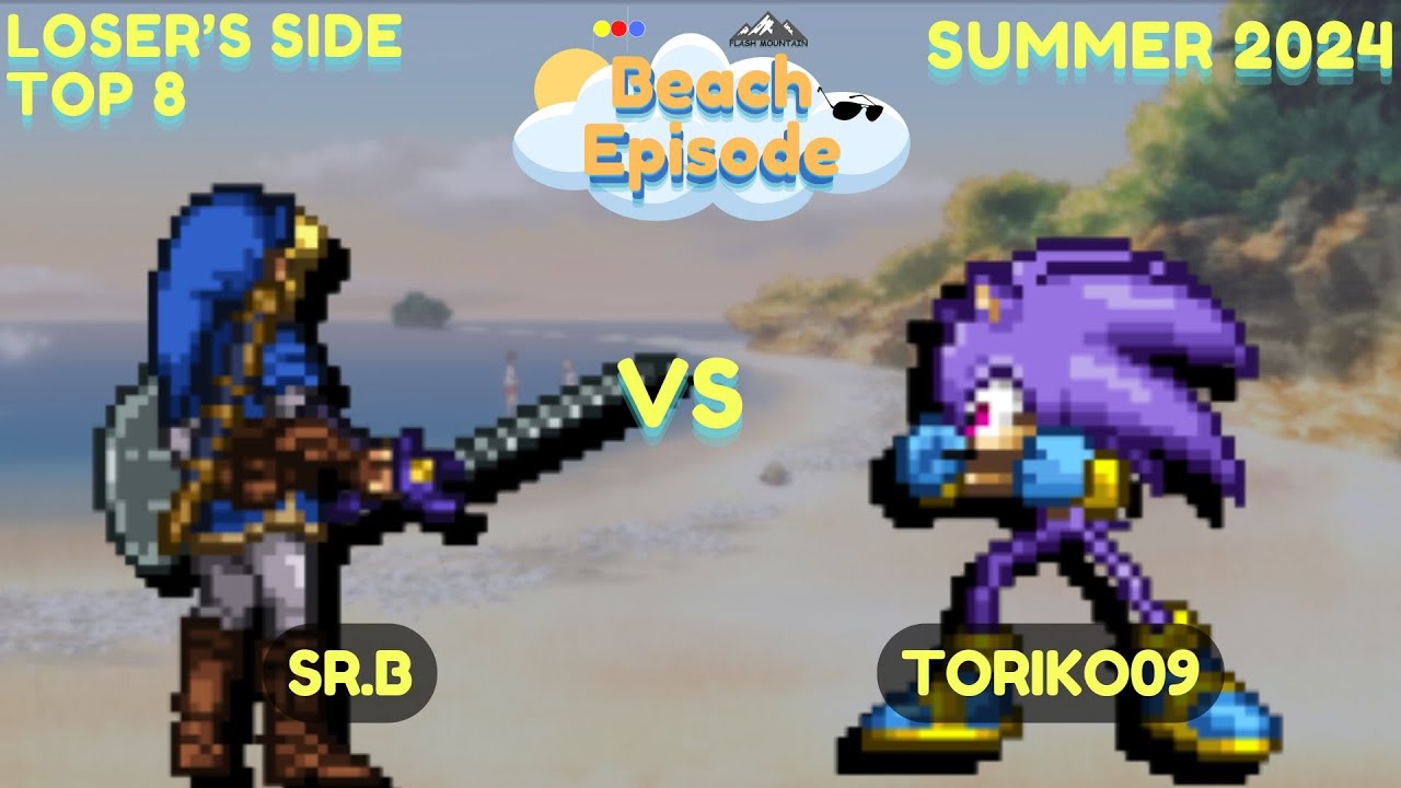 Sr.B (Link) vs. toriko09 (Sonic) - Loser's Top 8 - Beach Episode - YouTube