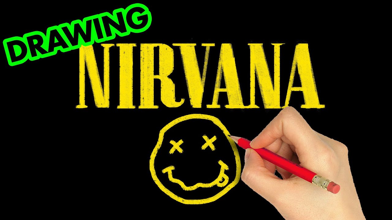 how to draw Nirvana | Art Therapy - YouTube