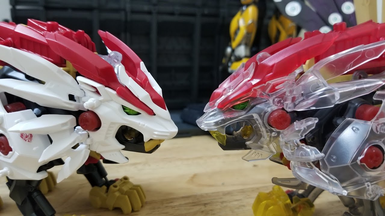Zoids ゾイド Beast Liger OC special vs Beast Liger - YouTube