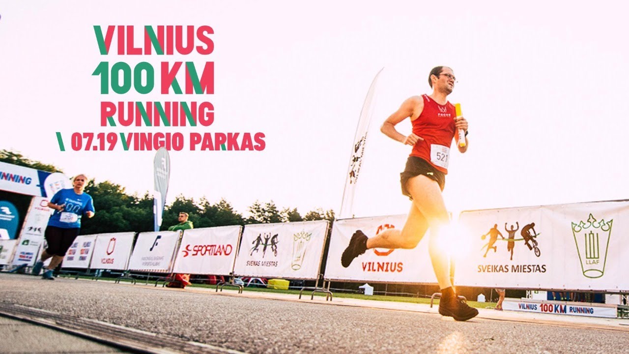 Vilnius 100 km running - YouTube