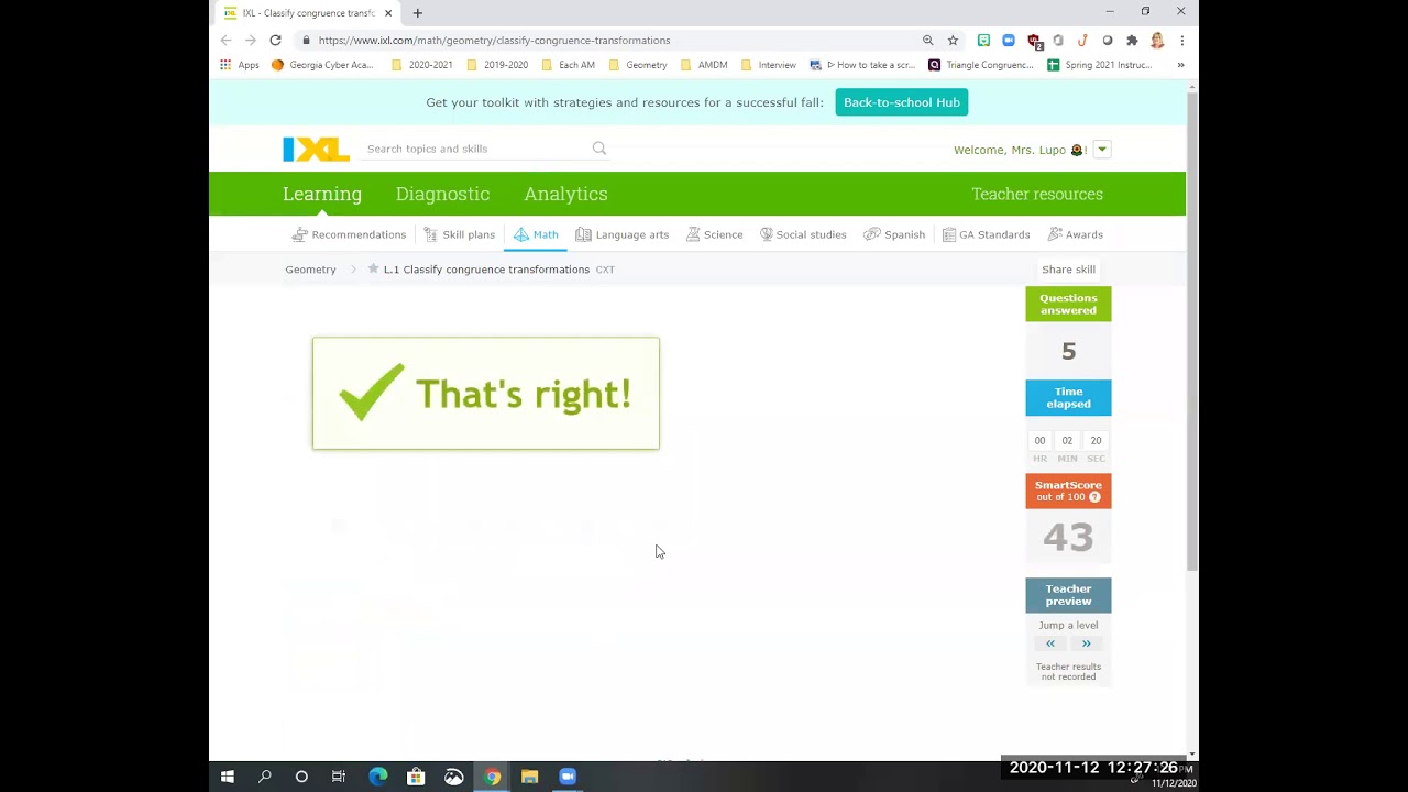 iXL Help L1 (Geometry) - YouTube