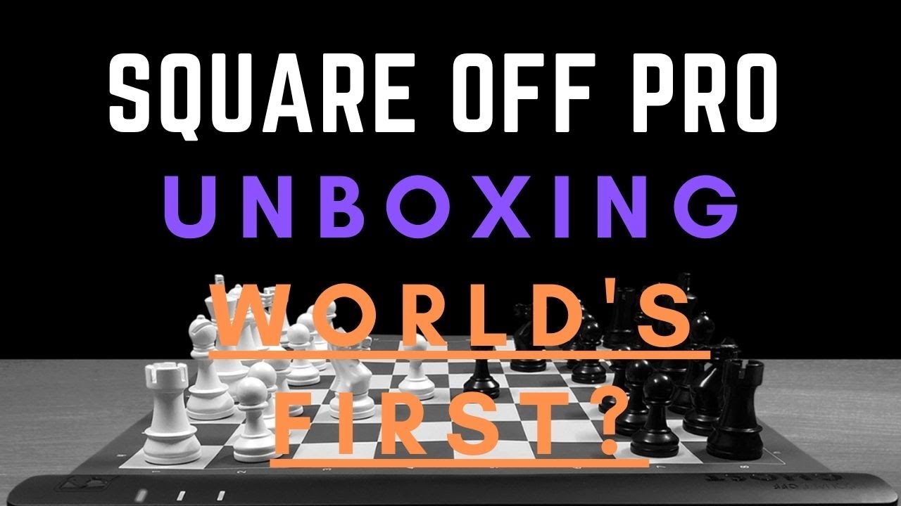 Square Off Pro chess computer UNBOXING - Worlds first? - YouTube