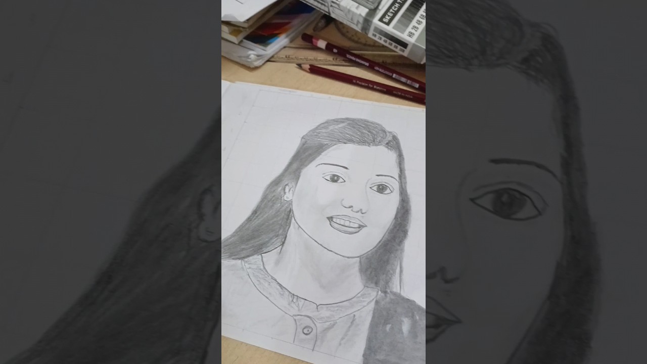 srushti mam drawing ️ #srushtideshmukh #drawing #art - YouTube
