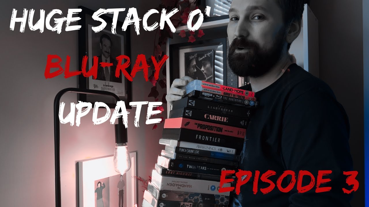 Huge Stack 0' Blu Ray Update Episode 3 Arrow Criterion Plain Archive ...