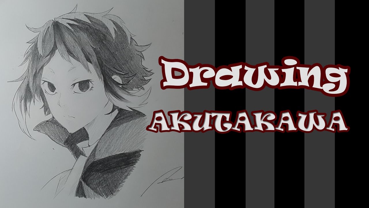 Drawing Akutagawa - YouTube