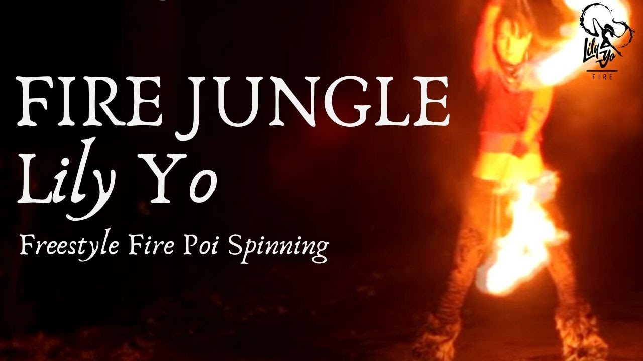 Poi Spinning Freestyle - Lili Yo performance🔥 - YouTube
