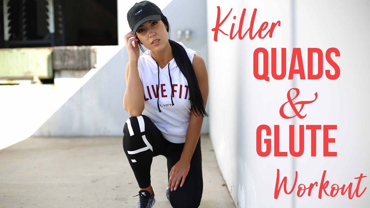 KILLER QUADS & GLUTE Workout (Do Not Underestimate This) - YouTube