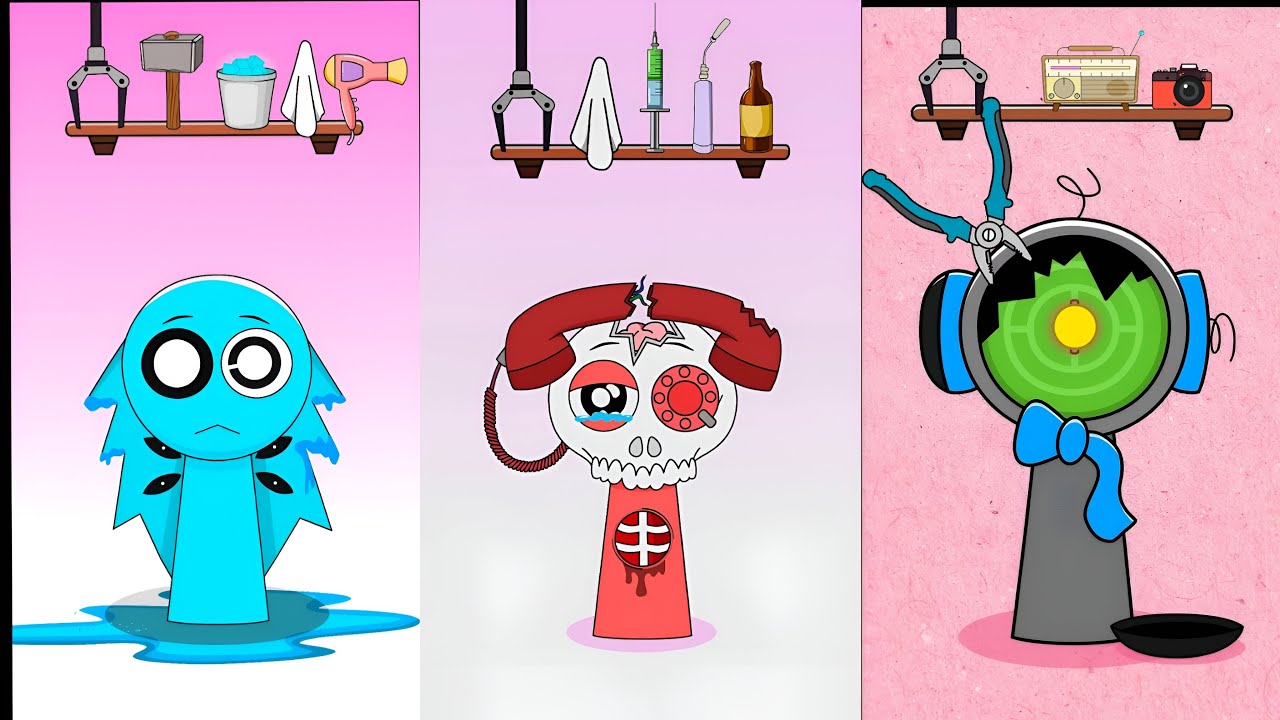 OH NO! HELP SPRUNKI 😱 Brain Experiment Gone Wrong | Sprunki Animation ...