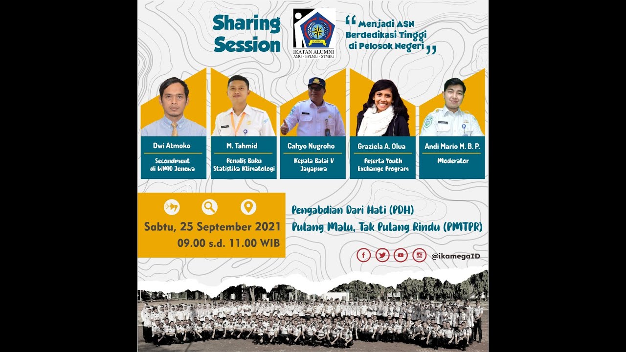 Sharing Session - Pengabdian dari Hati untuk Alumni 2020 - YouTube