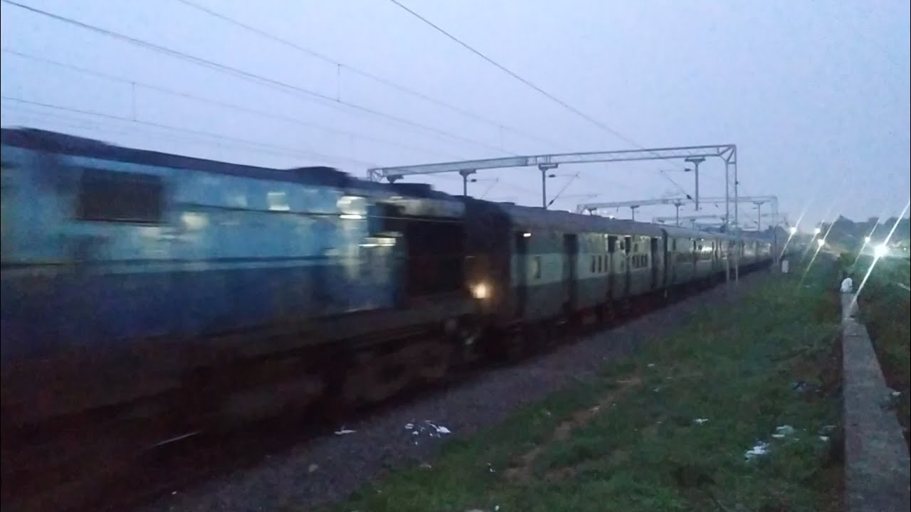 REBUILT TNP WDM3A HARDCORE CHUGGING ACTION | 16794 FAIZABAD ...