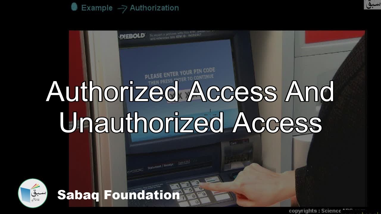 Authorized Access And Unauthorized Access Computer Science Lecture authorized-access-and-unauthorized-access-computer-science-lecture