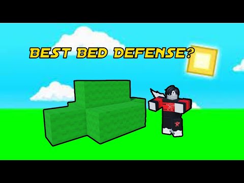 The Best Bed Wars Bed Defense? - YouTube