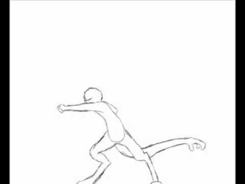 2D animation fight scene - YouTube