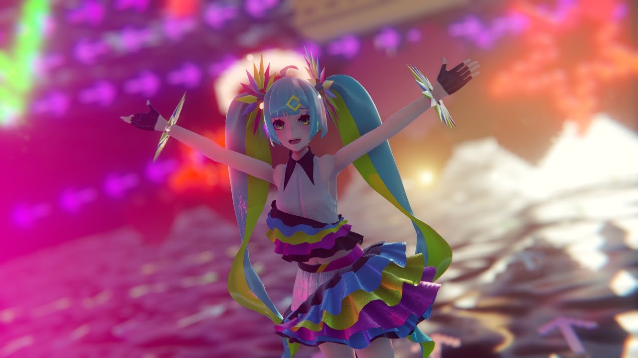 『mmd』- catch the wave! [hatsune miku | 1080p60fps] - YouTube