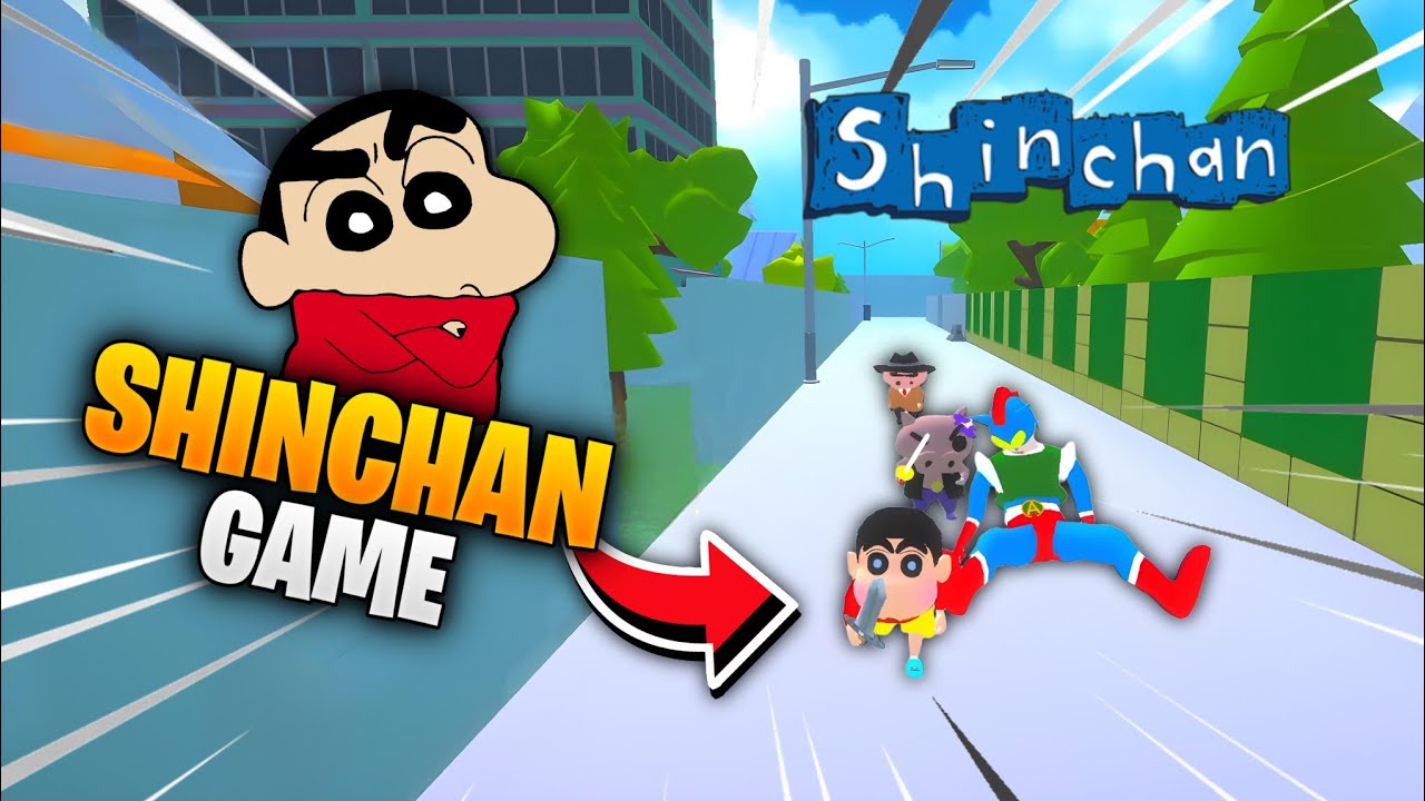 BEST SHINCHAN GAME EVER. | Shinchan - YouTube