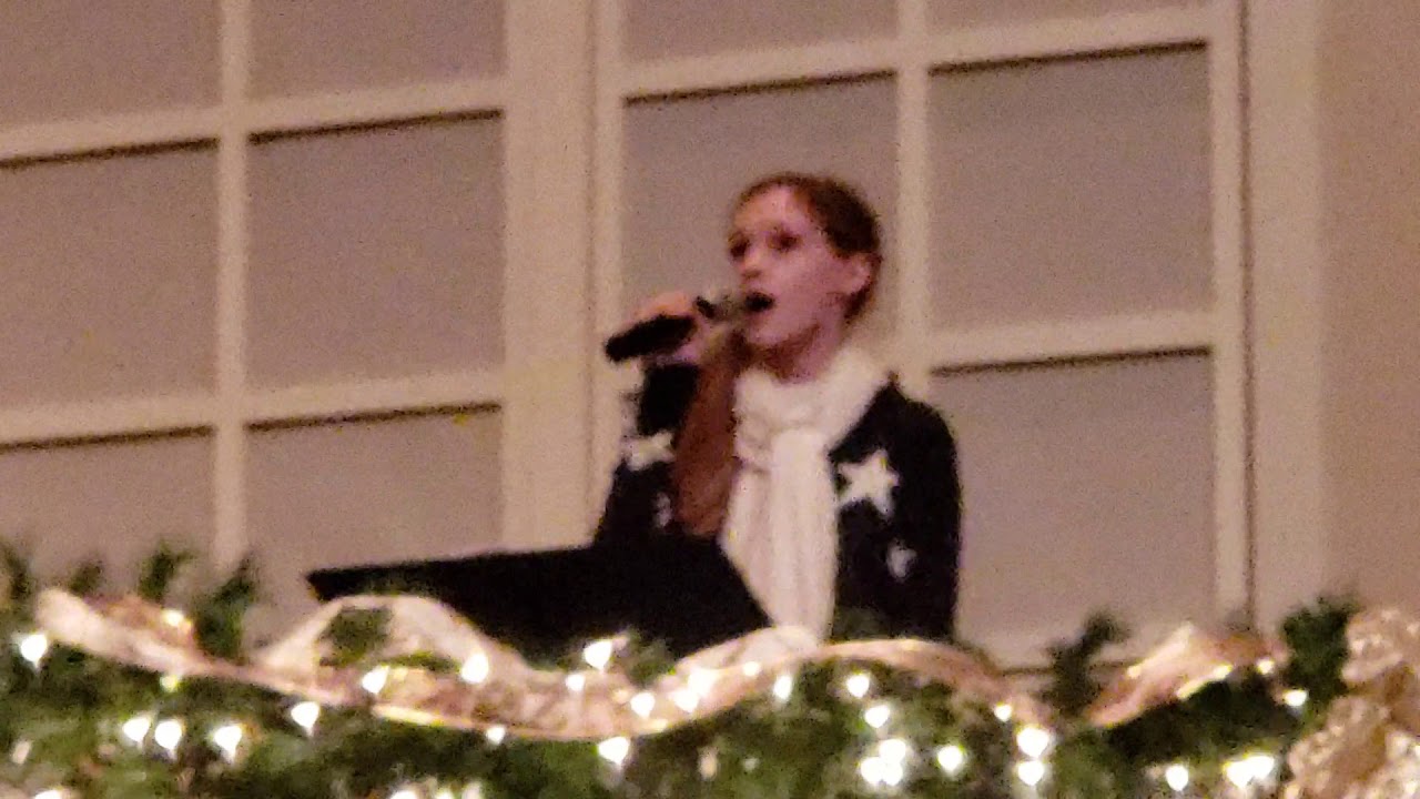 Delainy singing What Can I Give Him - YouTube