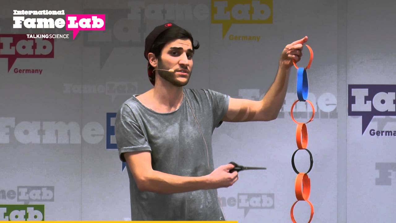FameLab 2016 - Constantine Mylonas wird Zweitplatzierter in Braunschweig - YouTube