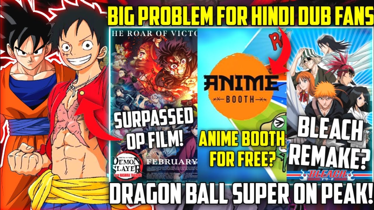 Anime Booth in Free? Possible or Not | Bleach Remake? | Demon Slayer ...