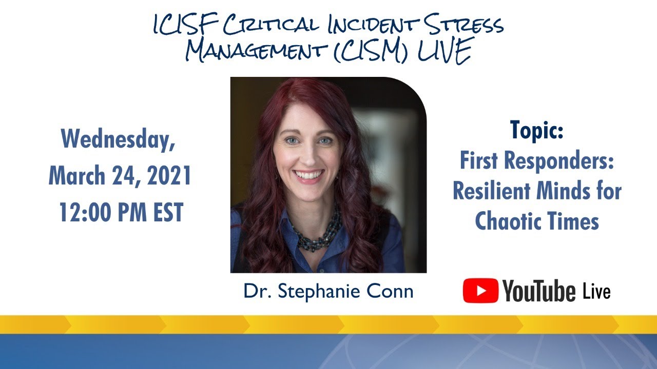 CISM Live with Dr. Stephanie Conn - YouTube