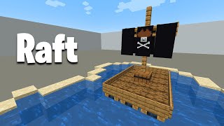 Pirate Raft in Minecraft - Medieval Build Hacks | Doovi