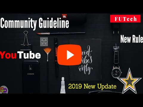 YouTube new community guidelines rules//Youtube will be terminated your ...