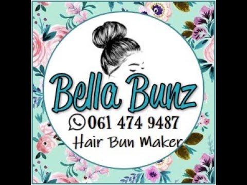 How to use your Bella Bunz Hair Bun Maker - YouTube