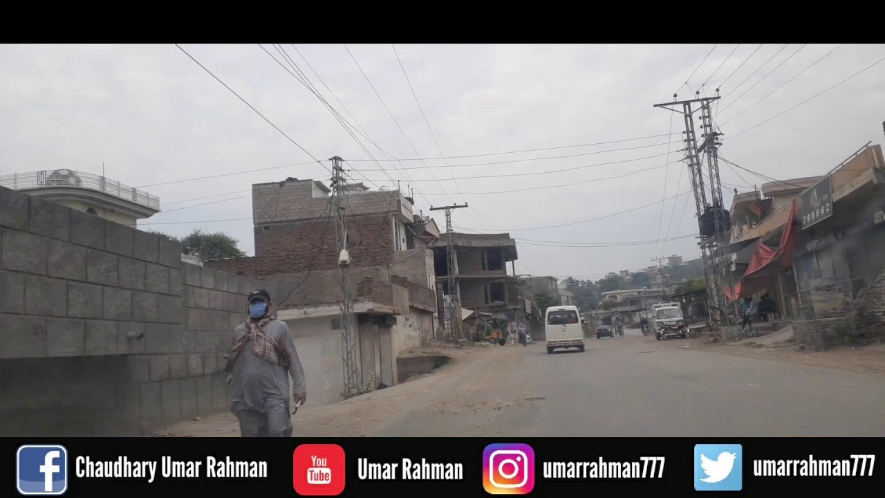 Bun Khurman to Sector F2 | Mirpur Azad Kashmir | Lockdown Days |Corona ...
