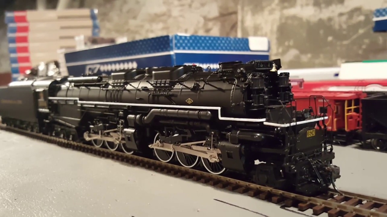Review MTH Allegheny 2-6-6-6 #1604 - YouTube