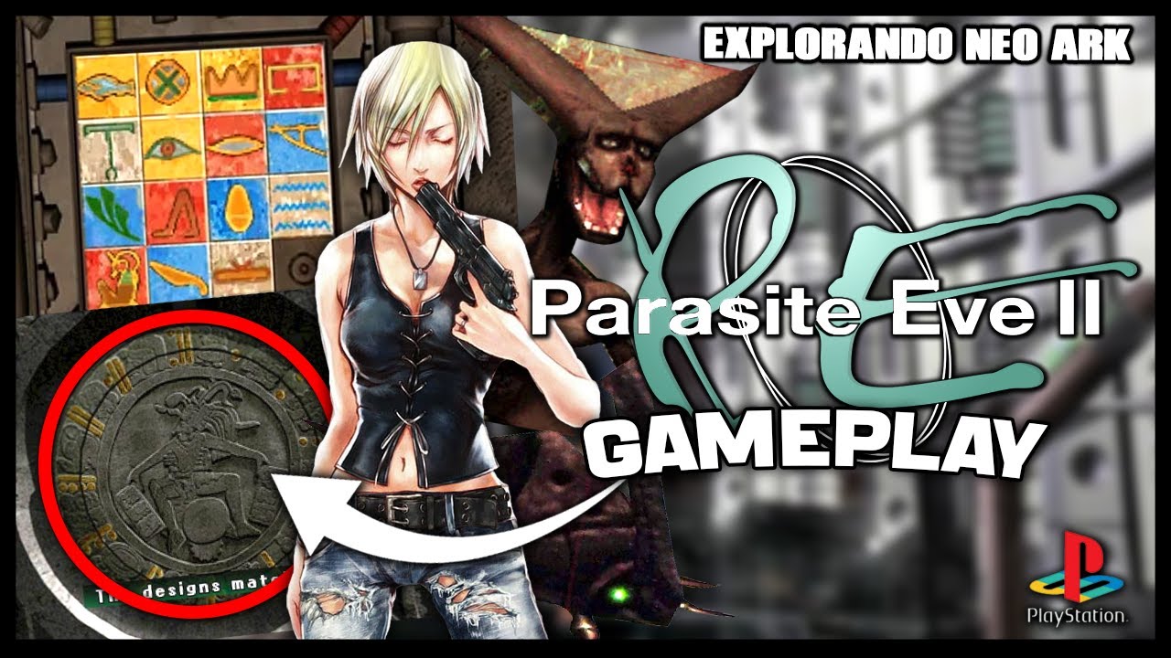 👹 PARASITE EVE 2 ps1 gameplay🔥 NEO ARK [Shelter] puzzle egipcio | slide puzzle [shrine puzzle ...