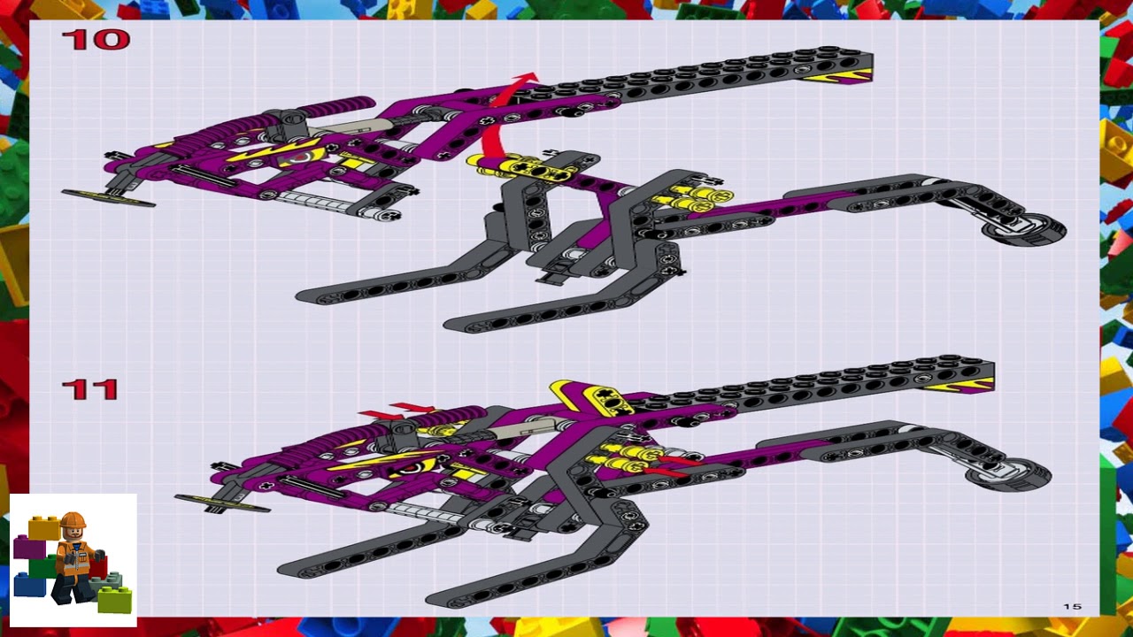 LEGO instructions - Technic - Competition - 8269 - Cyber Stinger (Book ...